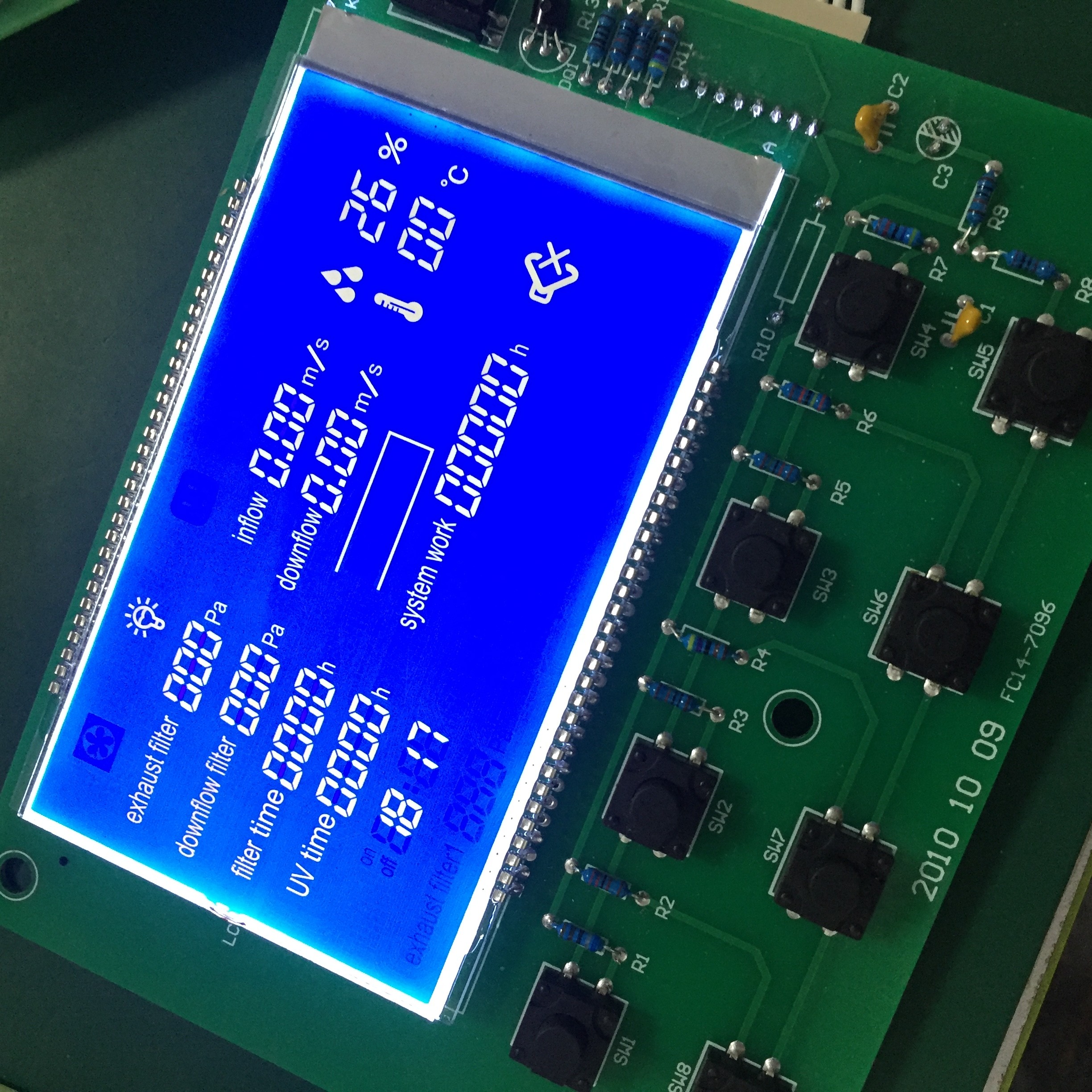 RYD2075BV01-A Graphic Lcd Display STN Blue Screen With Backlight High ... RYD2075BV01-A Graphic Lcd Display STN Blue Screen With Backlight High ...