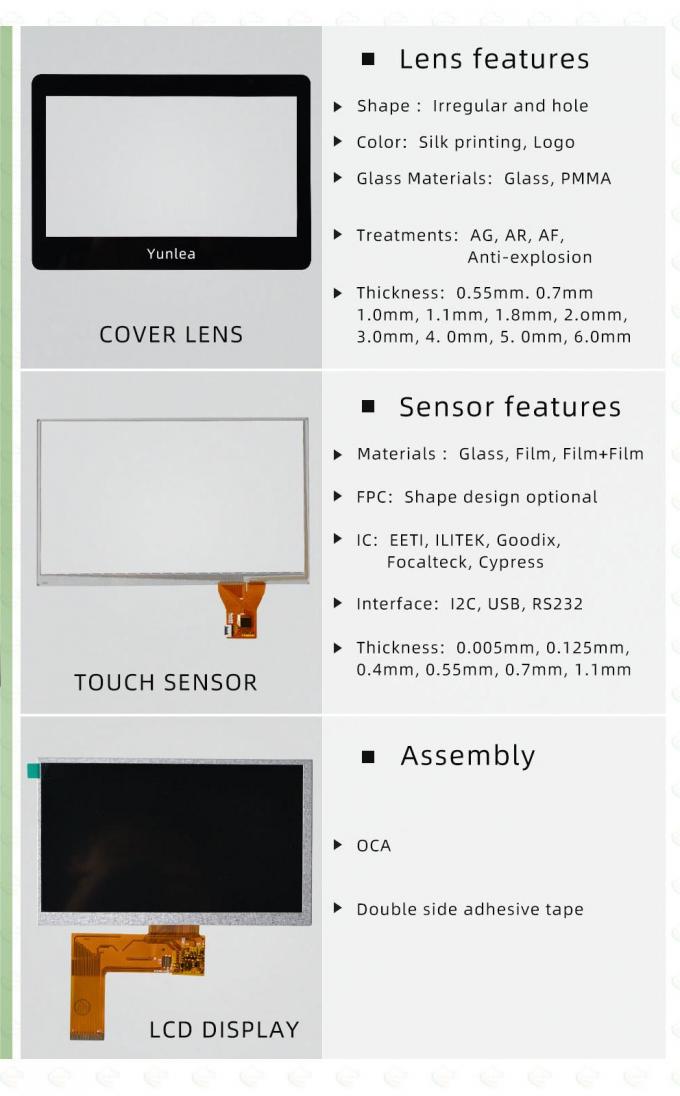 4 Inch 720 X 720 Dots Square LCD Module IPS 4 Inch TFT LCD Screen With CTP
